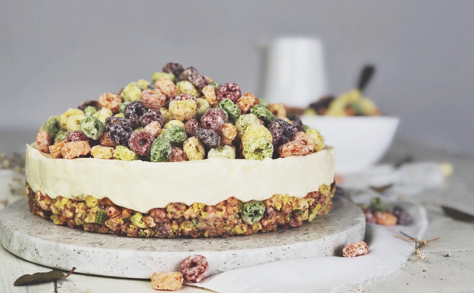 Loopy Fruit Cheesecake