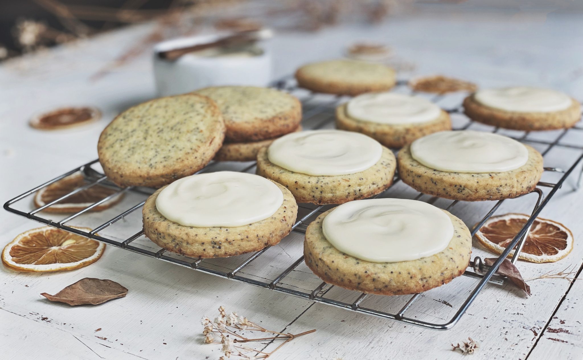 Lemon and Poppyseed Shortbread